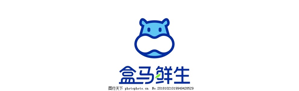 盒马生鲜图片_Logo_LOGO标识-图行天下素材网